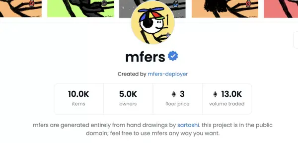 火柴人 Mfers NFT 的逆袭之路 - 知乎