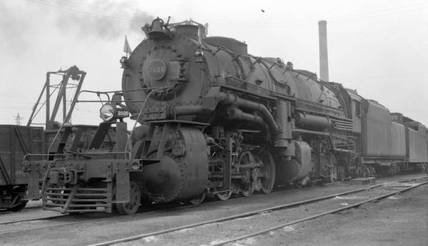 【科普】采用2-8-8-2轮式的“马莱”美国诺福克和西方铁路Y3型、Y3a型、Y4型蒸汽机车 - 知乎