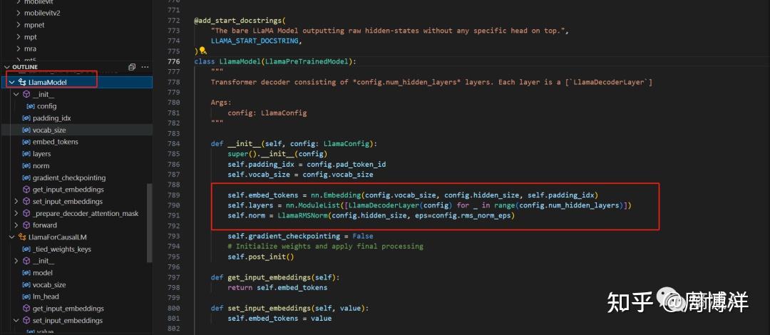 用code去探索理解Llama架构的简单又实用的方法 - 知乎