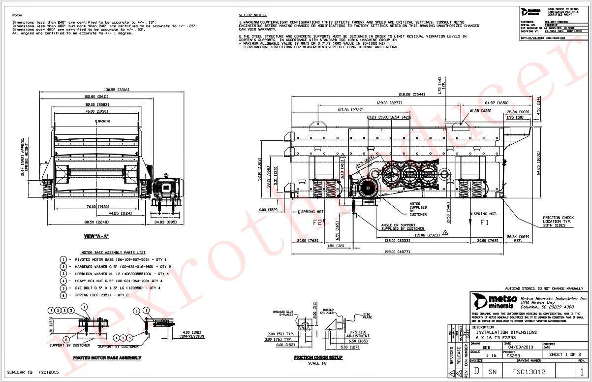Metso美卓移动筛分站移动水平筛FS系列图纸FS203/252/253/302/303/352/353/402/403 - 知乎