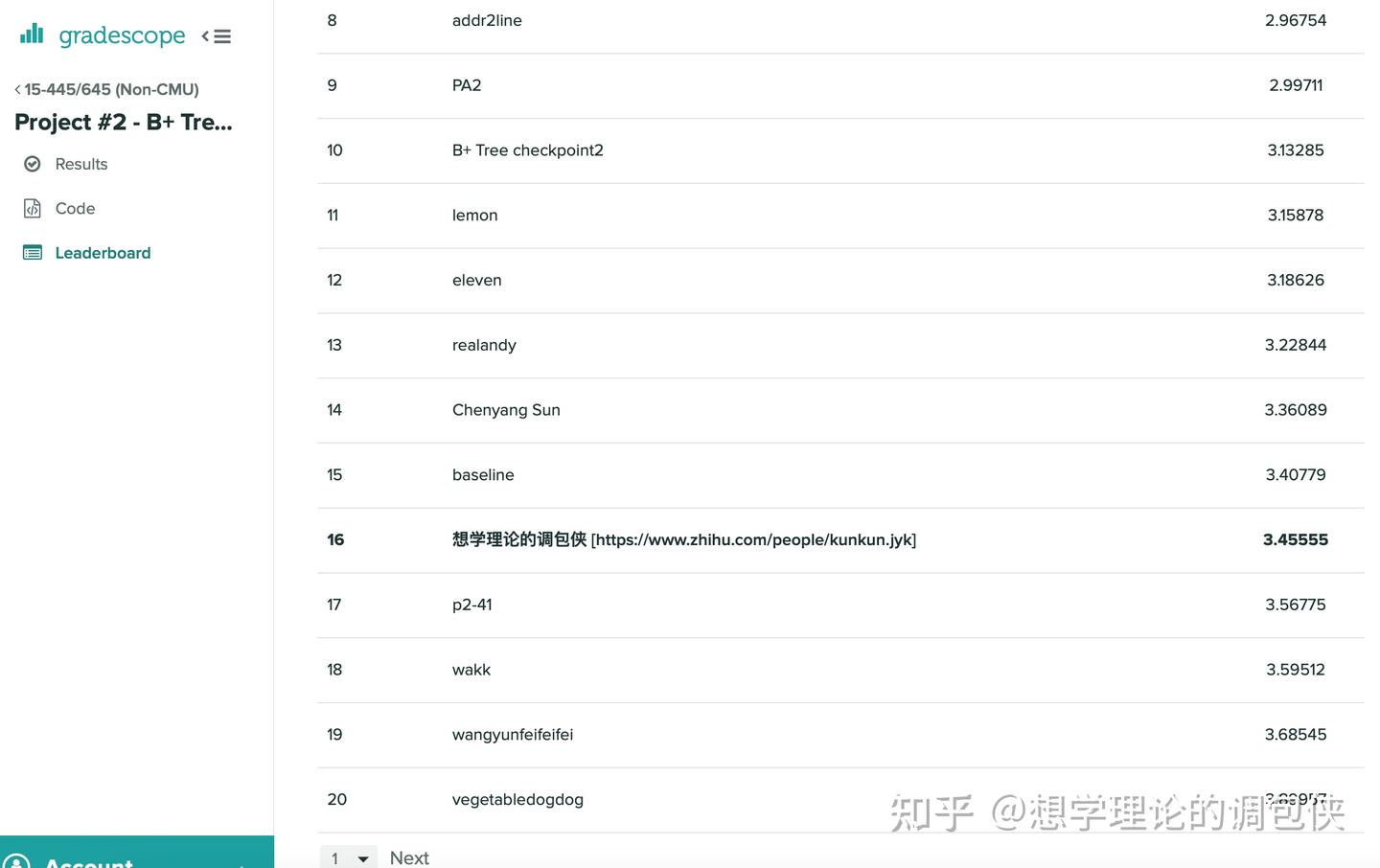 CMU 15445/15645 Database Systems 存活指北