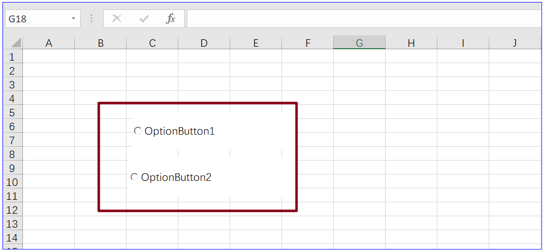 VBA中选项按钮（Option Buttons）的应用 - 知乎