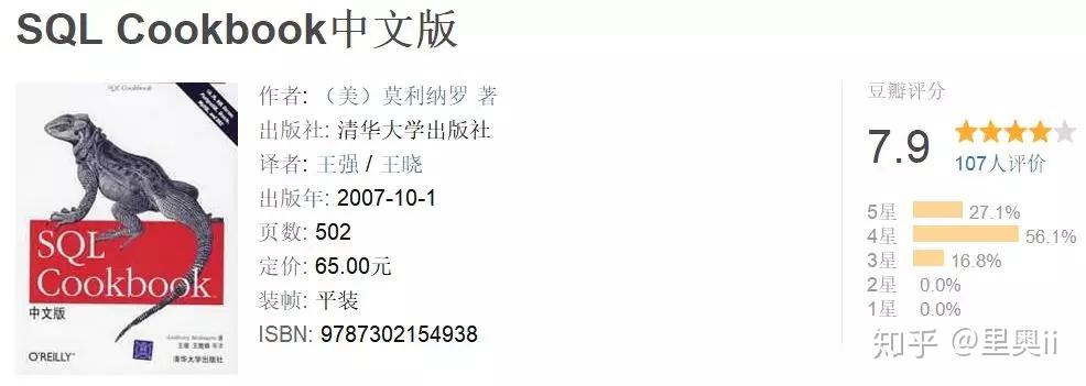 进阶不看这5本sql书籍,那你真是亏大了! 知乎eoi 8974