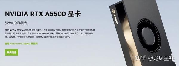 术业有专攻！NVIDIA RTX A5500专业显卡拆解测试 - 知乎