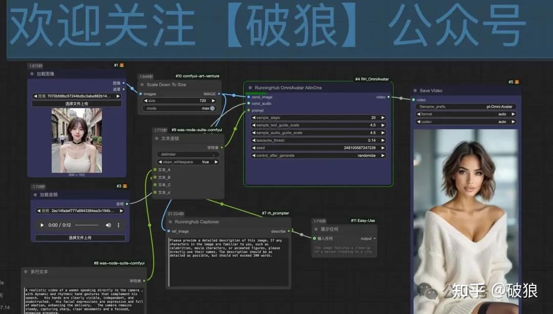 OmniAvatar：阿里数字人全新体验！丰富表情、手势动作和自然流畅全身运动，栩栩如生视频质量 - 知乎