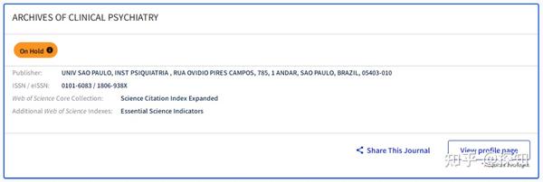 麻了！包含中科院TOP，共16本期刊被标记为“On Hold”状态！究竟怎么回事？ - 知乎
