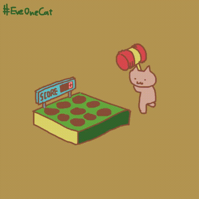 魔性猫猫everyday one cat 表情包 - 知乎