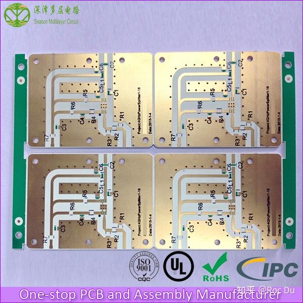 双面罗杰斯RO4350高频电路板 - 知乎