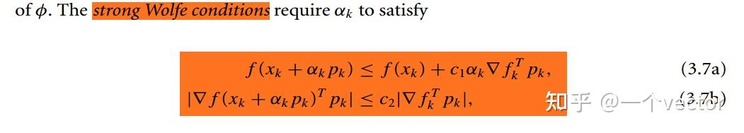 1. Armijo, Goldstein and Wolfe condition - 知乎