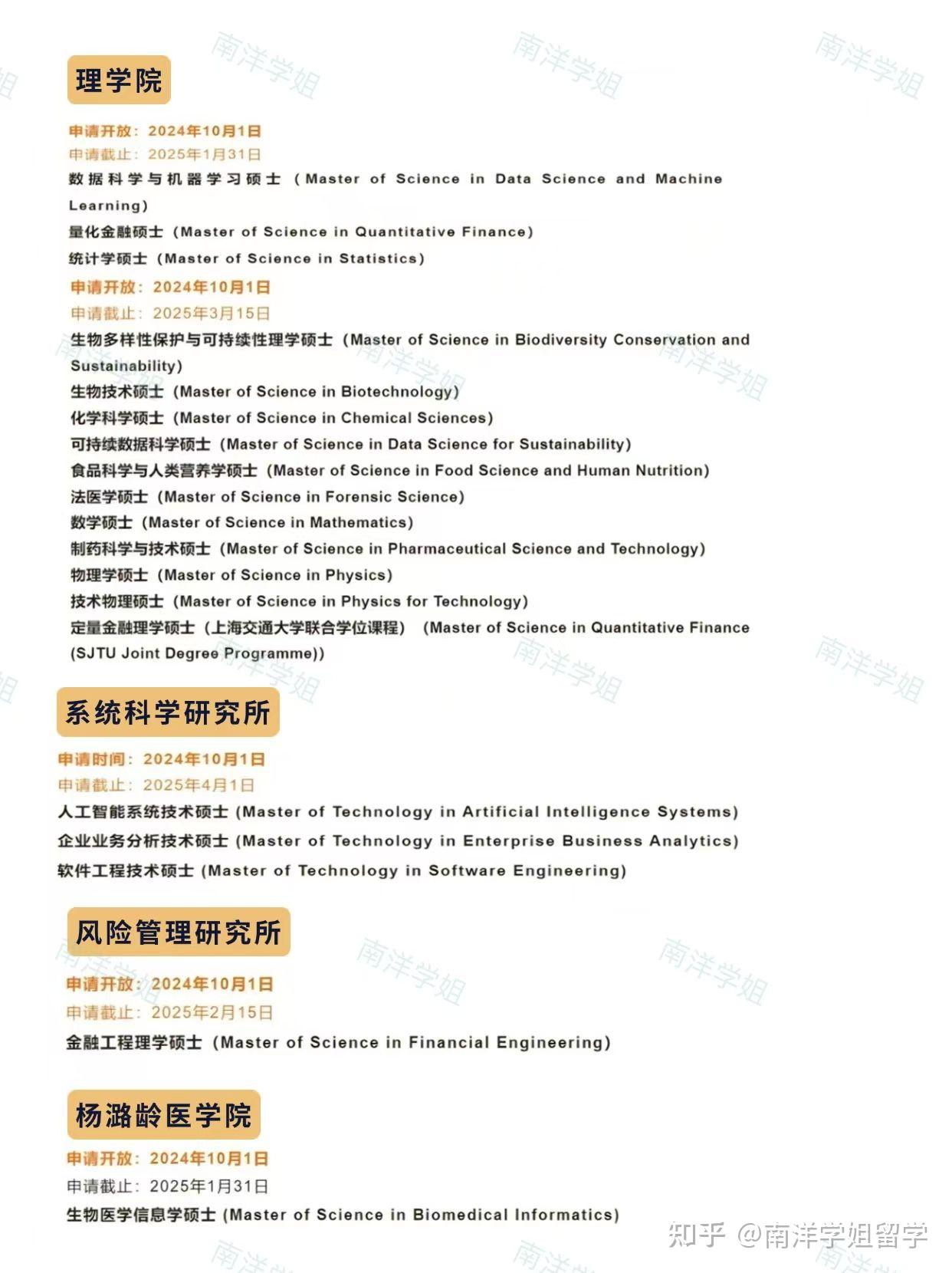 12.4更新！新国立25fall申请时间汇总！ - 知乎