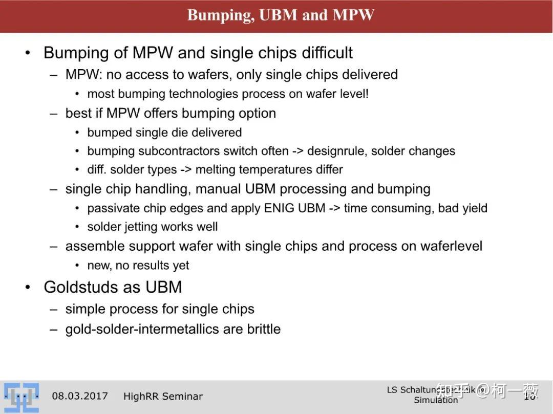 一文了解倒装芯片(Flip Chip)技术（附2份PPT+2份设备资料） - 知乎