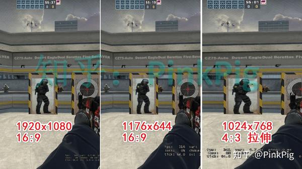 CSGO 为什么推荐使用4:3拉伸，4比3拉伸如何设置 - 知乎