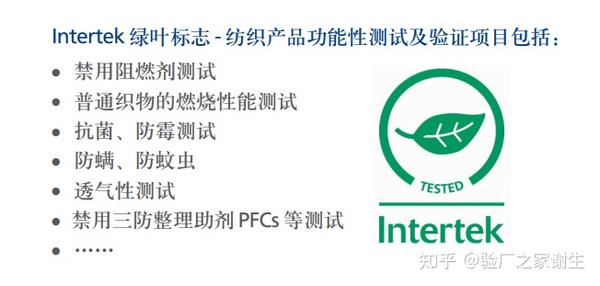 Intertek绿叶标志认证-5方面内容全面解析!!! - 知乎