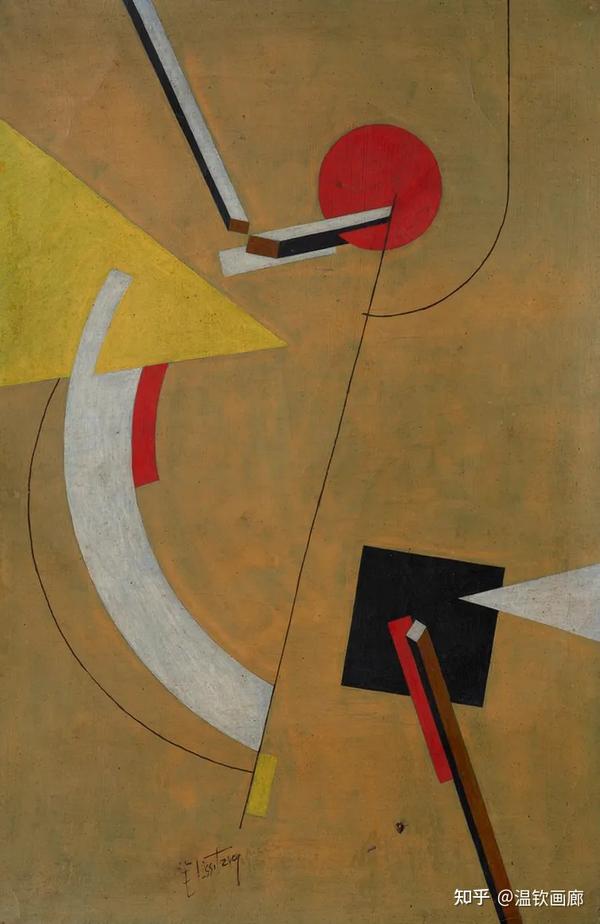 俄罗斯至上主义抽象艺术先锋派画家埃尔·李西斯基（El Lissitzky） - 知乎
