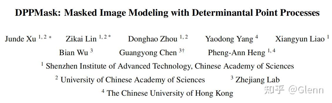 [论文阅读] MIM | DPPMask：可以保留具有代表性 patches 的掩蔽策略 - 知乎
