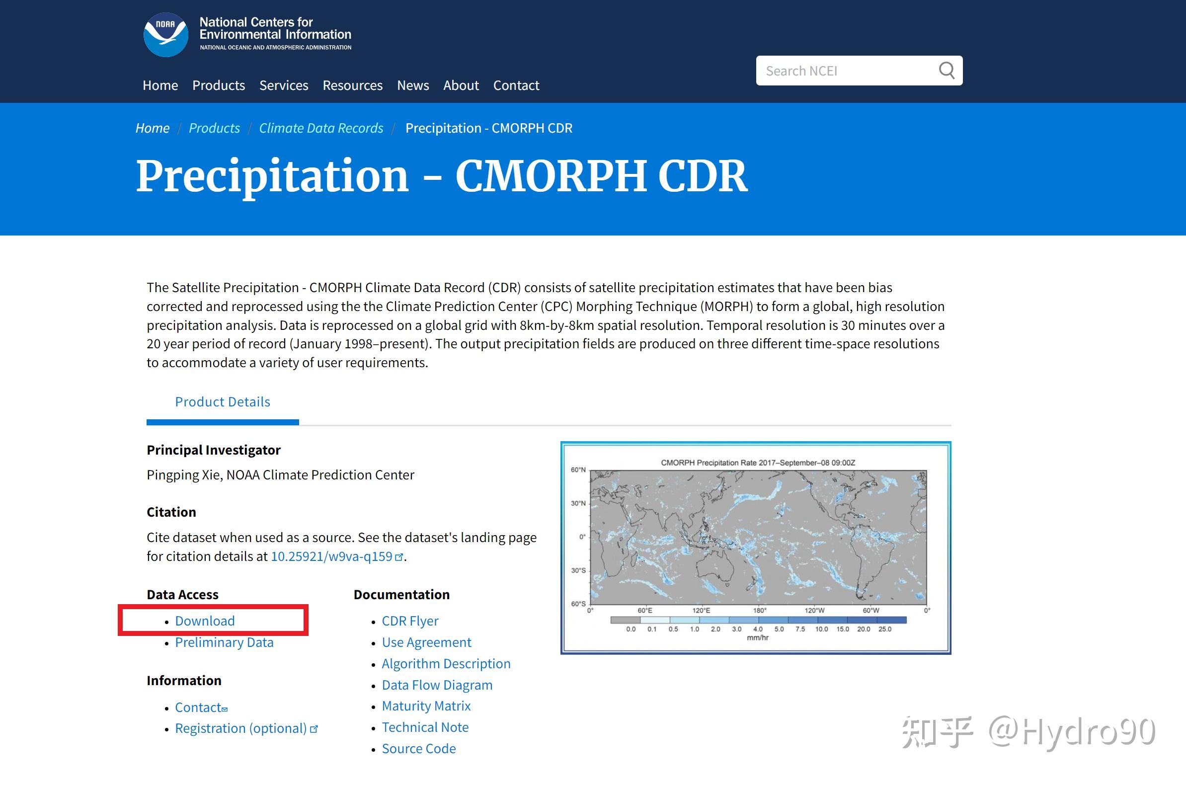 CMORPH（CPC变形技术）数据介绍与下载 - 知乎