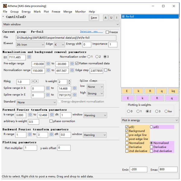 XAFS数据处理I——软件安装和数据导入 - 知乎