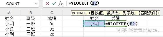 VLOOKUP的详细解析与运用 - 知乎