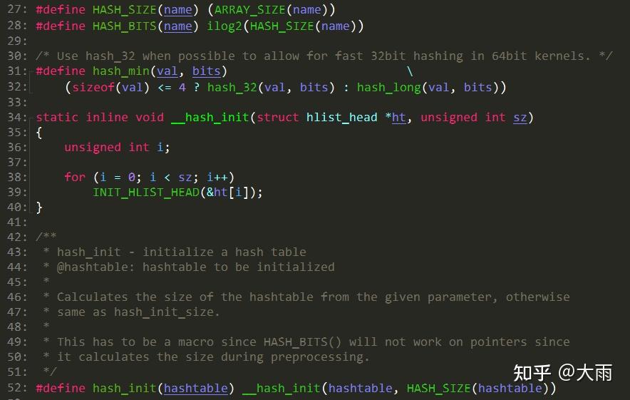 hash / hashtable（linux kernel 哈希表） - 知乎