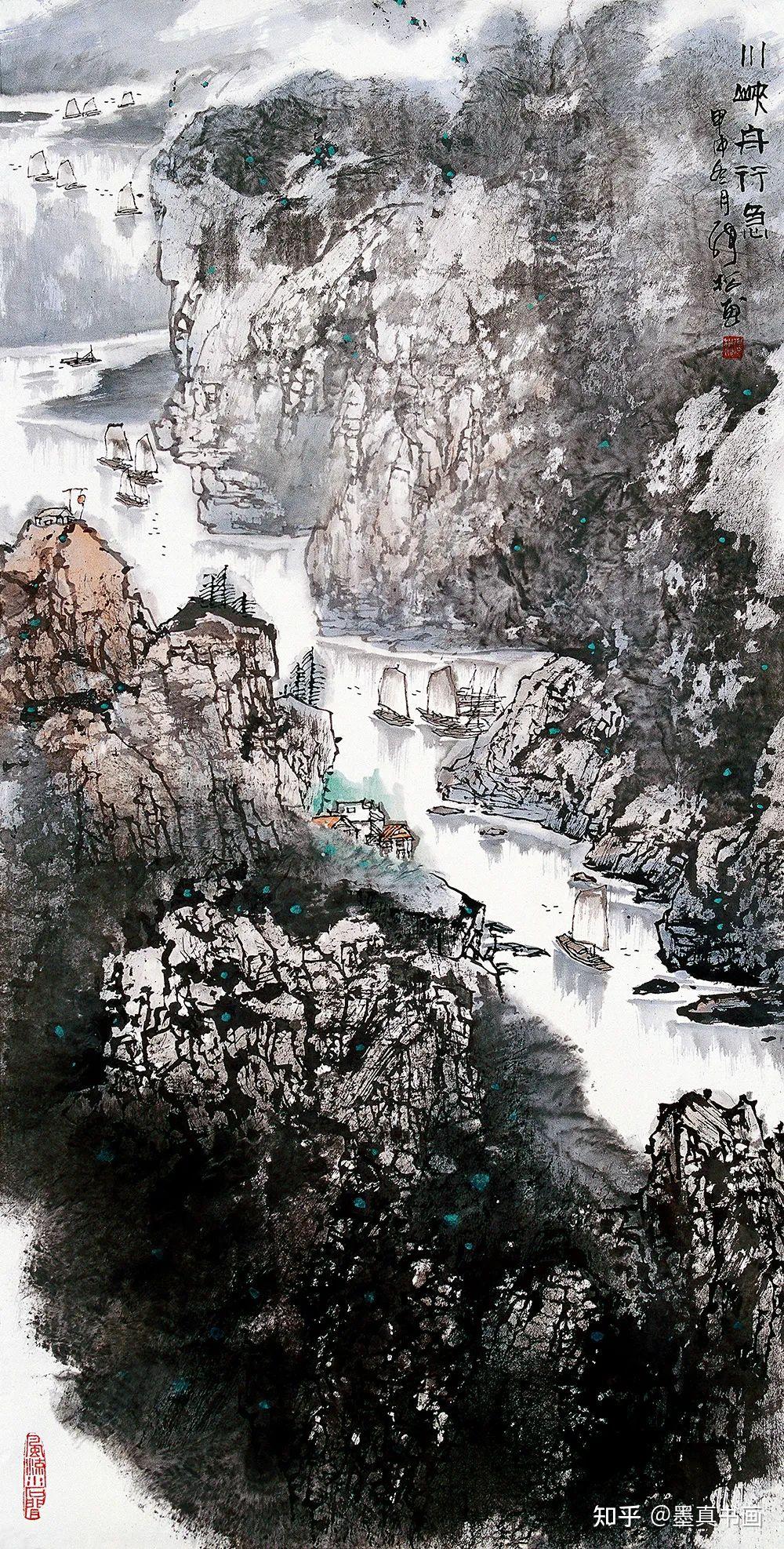 「张松」｜丹青追梦 水墨本色-中国当代书画名家个人云展览 - 知乎