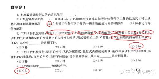 华东理工大学808 机械设计考研初试经验贴 - 知乎