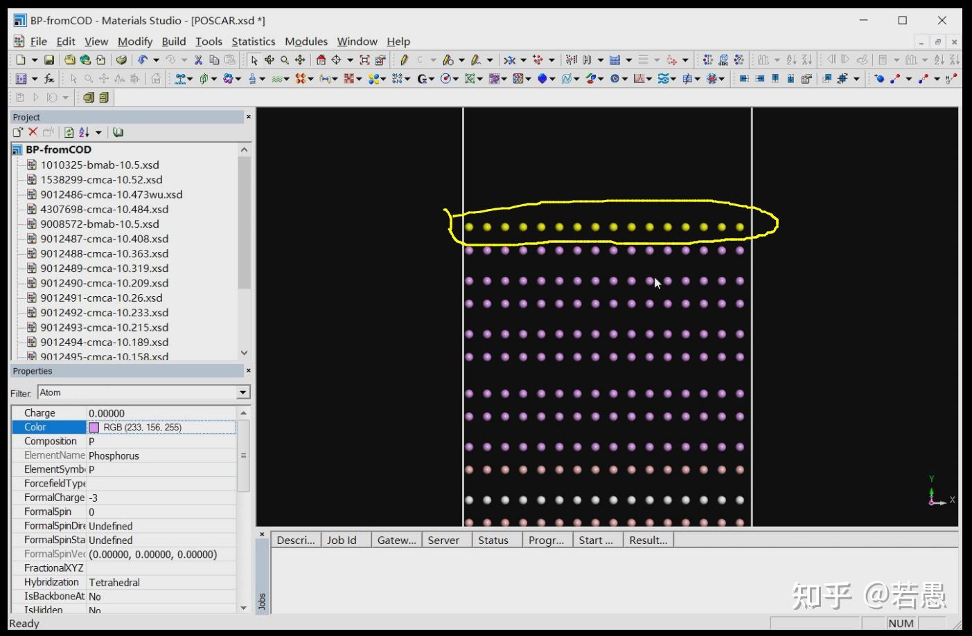 material studio（简称MS）中修改替换原有的原子 - 知乎