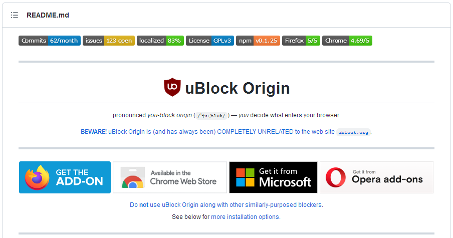 【电子前哨】广告过滤扩展 UBO 在 Firefox 浏览器上效果最佳 - 知乎