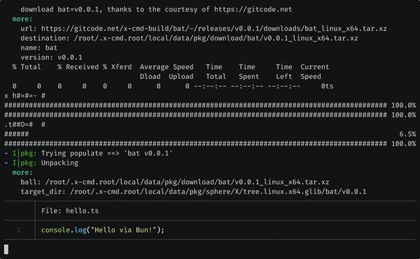 x-cmd pkg | tsx - Node.js 的直接替代品 - 知乎
