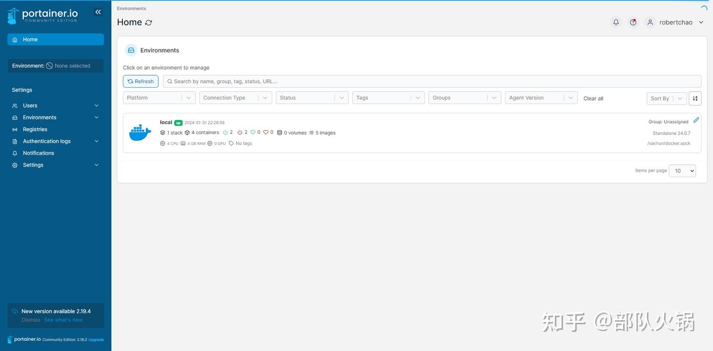Docker 使用 | 安装 Docker UI工具 - 知乎