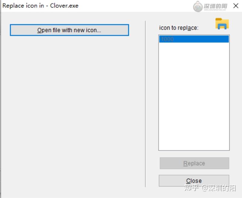 如何将Clover图标替换成资源管理器图标 - 知乎
