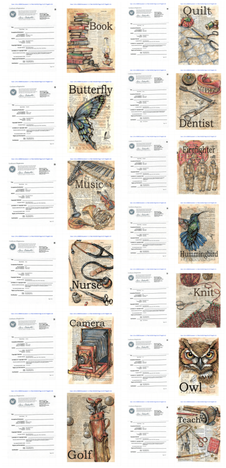 Kristy Beth Patterson 版权画维权发案 案件号：24-cv-03000 - 知乎