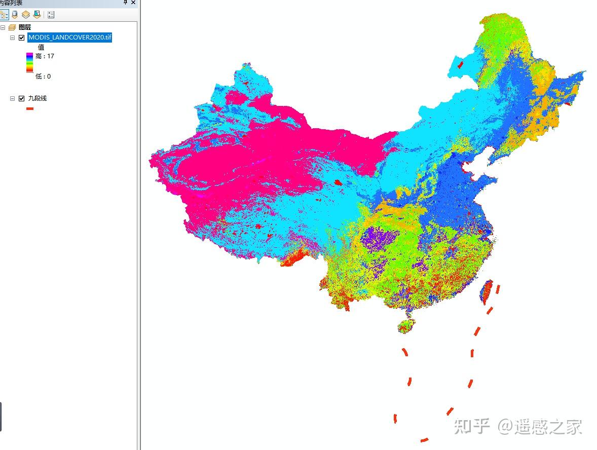 MODIS土地覆盖数据介绍 - 知乎