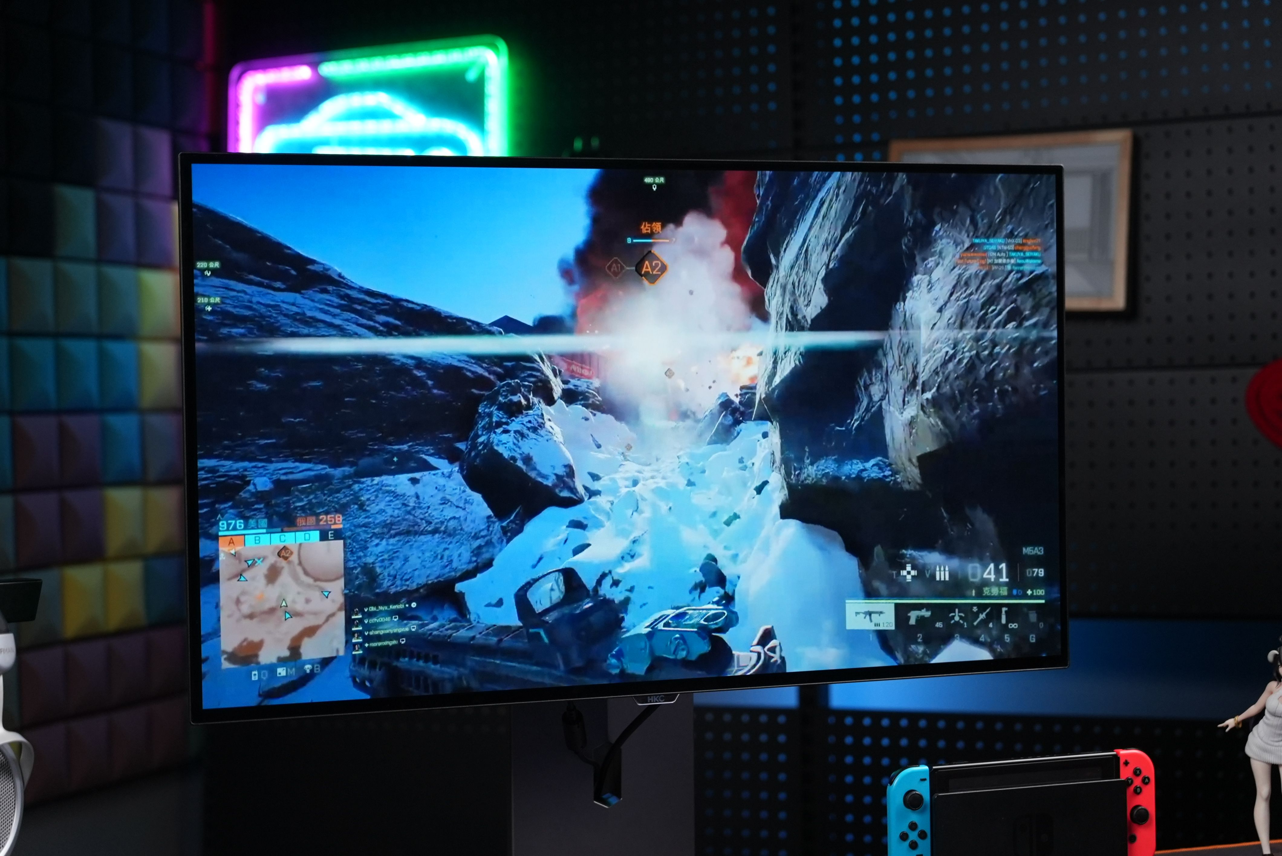 HKC OG32UK 显示器评测：看4K高刷双模OLED大屏如何爽玩《三角洲行动》？ - 知乎