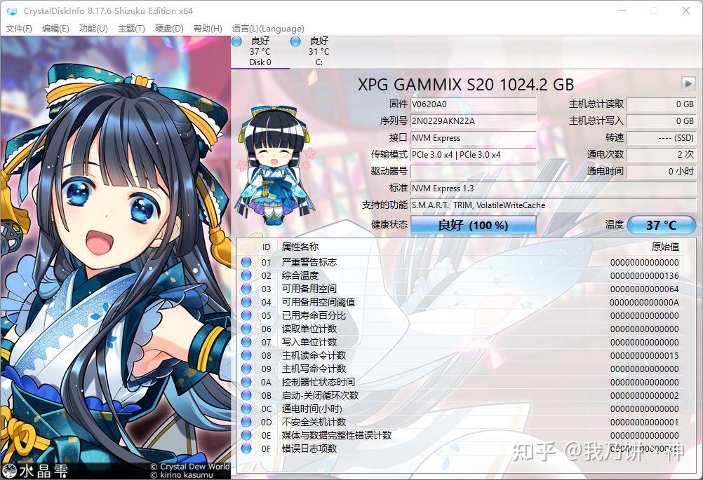 1TB QLC SSD有多香？ XPG S20 1TB实测解答 - 知乎