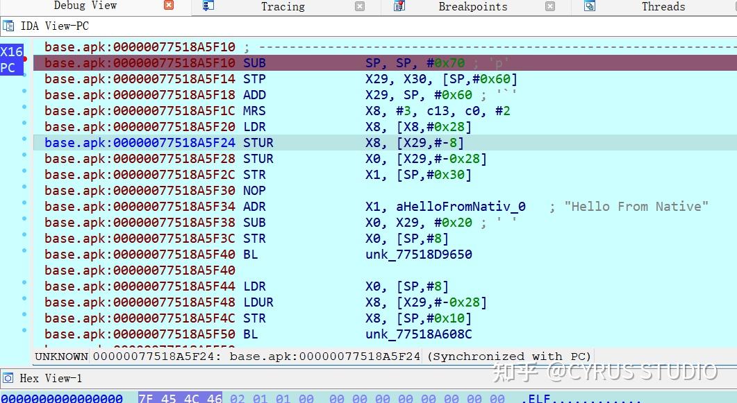 使用 IDA Tracing 动态跟踪 JNI 方法执行过程 - 知乎