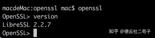 Mac上安装OpenSSL - 知乎