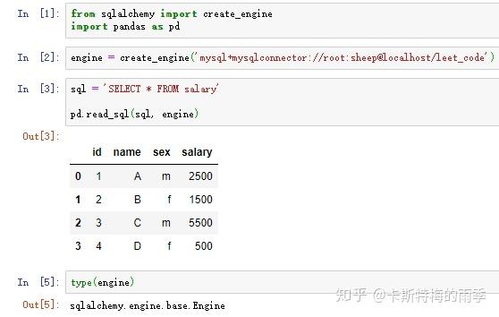 【S01E04】SQLAlchemy+pandas读写数据库(mysql示例) - 知乎
