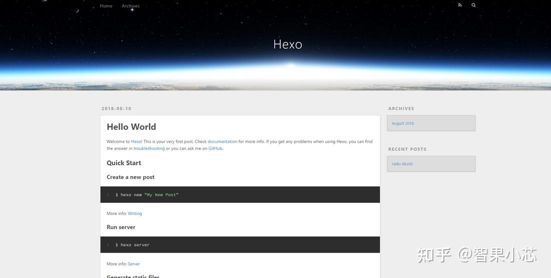 零基础使用hexo搭建butterfly主题的博客 - 知乎