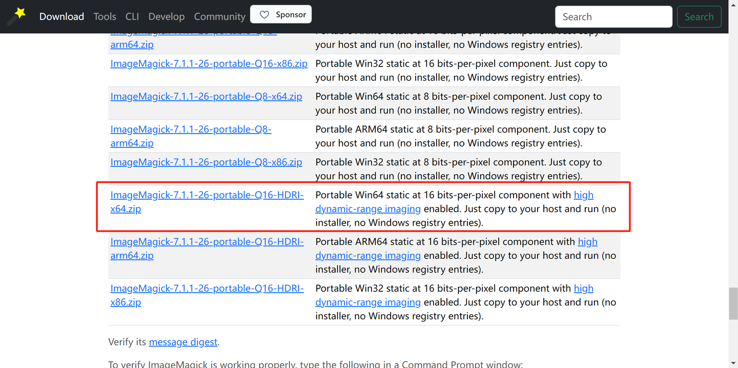 windows下载安装ImageMagick - 知乎
