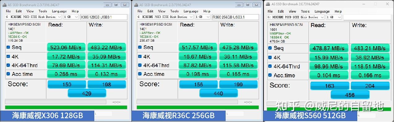 海康威视S560、R36C、X306，这三款固态U盘哪个更好用？ - 知乎