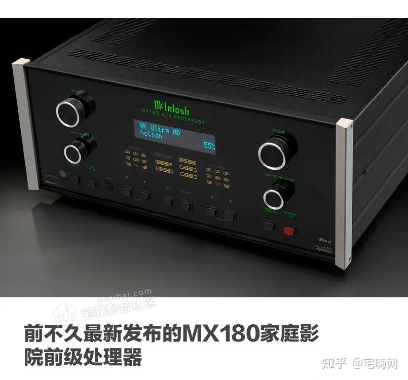 [简评] McIntosh麦景图MX180家庭影院前级处理器，打造极致影院 - 知乎