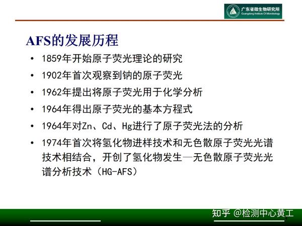 PPT丨原子荧光光谱（AFS）基本原理及应用 - 知乎