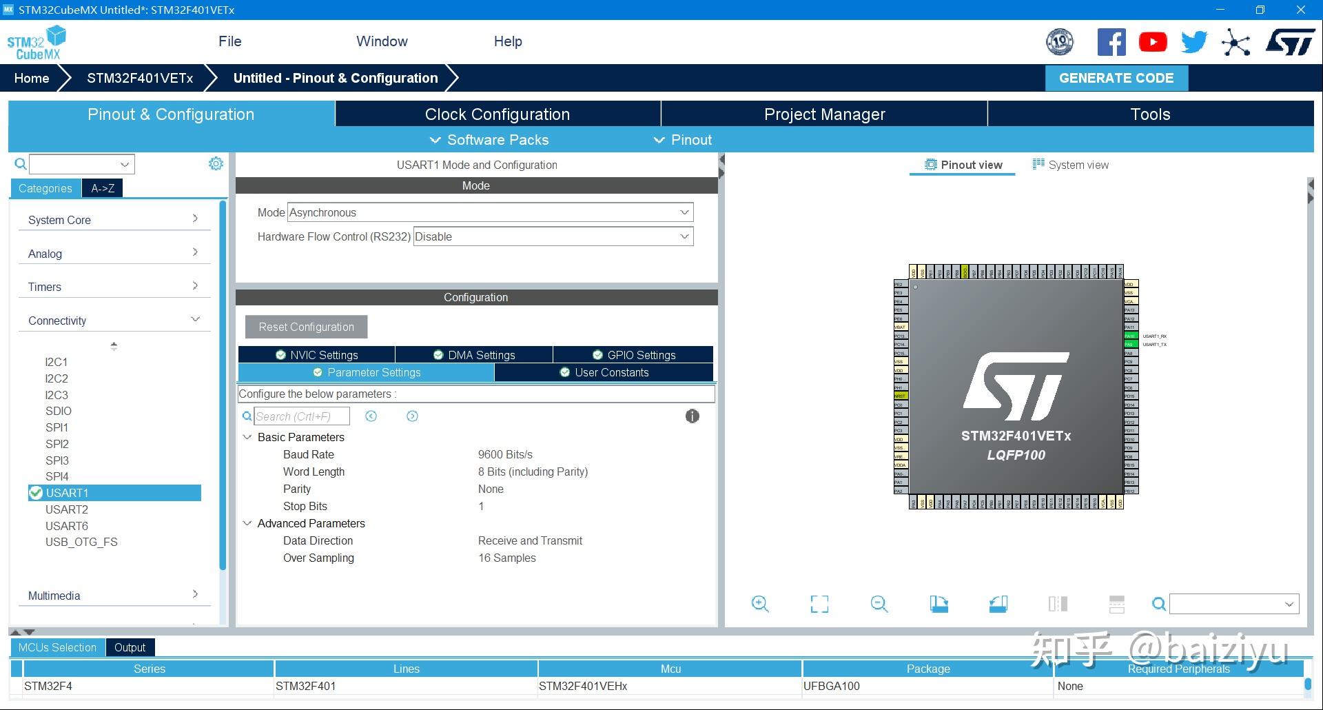 stm32f401-usart串口打印调试内容 - 知乎