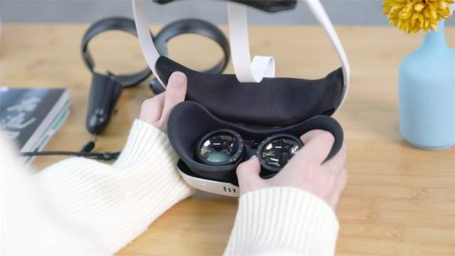 更薄外形轻盈佩戴 可上翻的创维PANCAKE 1C VR一体机评测来了 - 知乎