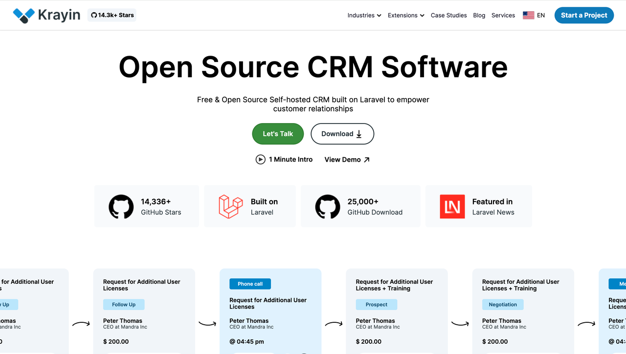 10 个最受开发者喜爱的开源 ERP / CRM 项目（GitHub Star 榜单） - 知乎