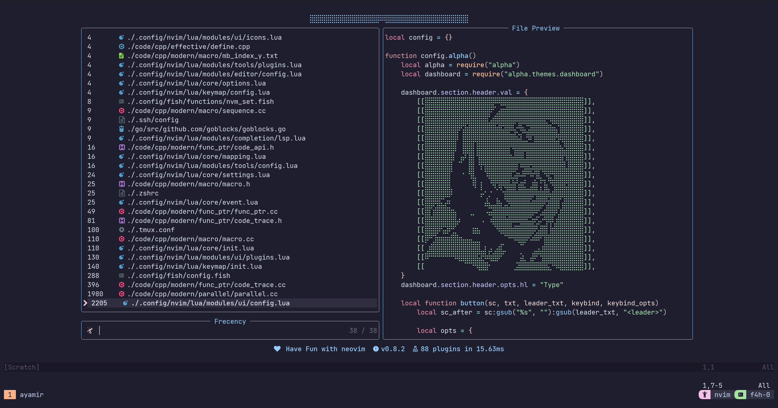 我的现代化Neovim配置 - 知乎