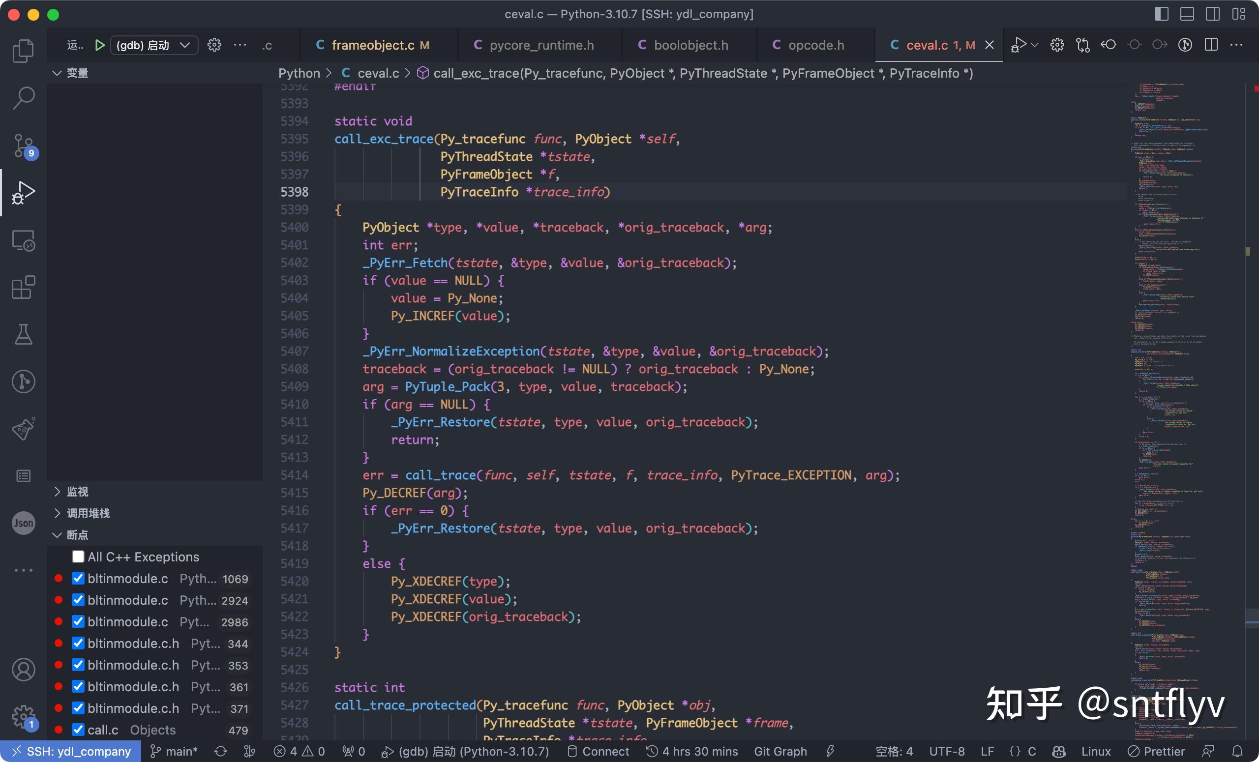 Python内核源码解析：使用vs Code调试python内核代码 知乎