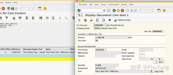 在KSB1中显示成本中心发生明细时带行项目文本 - S/4 HANA 版本 - 知乎