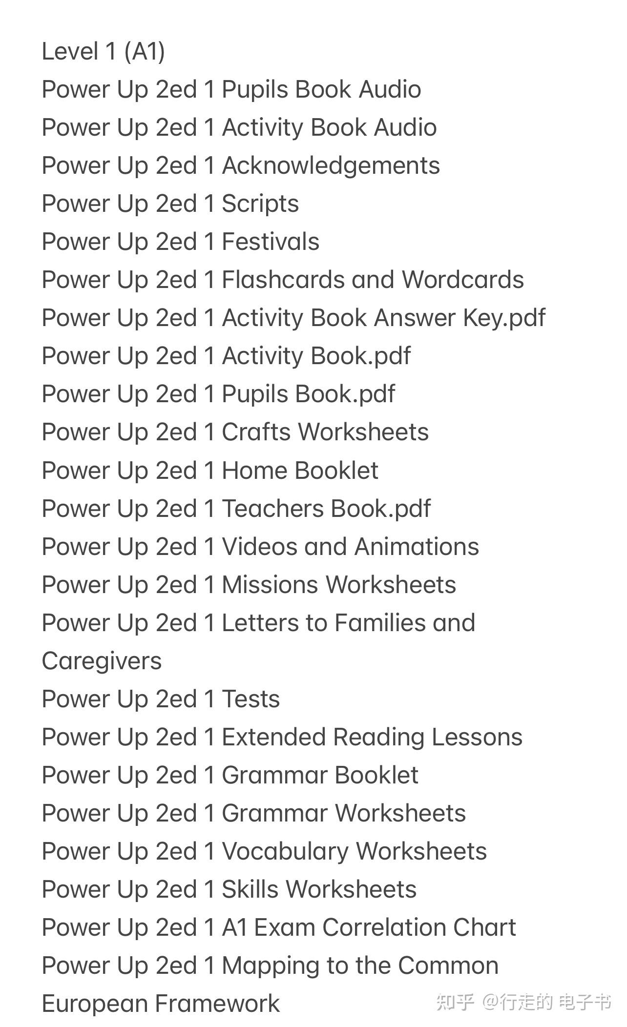 2025年剑桥少儿英语教材 Power Up 第二版 电子版PDF - 知乎