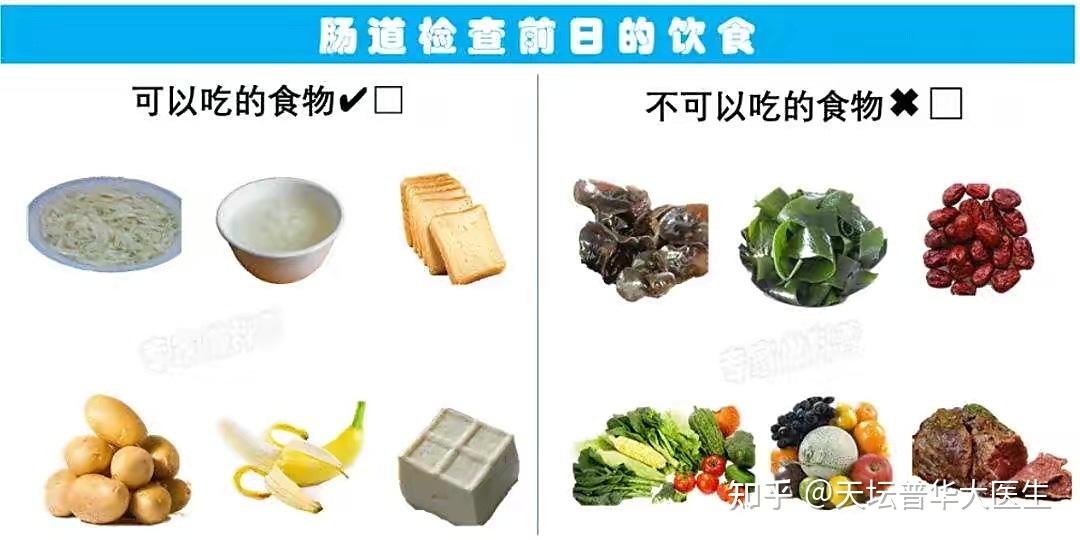 做胃肠镜，不得不注意的饮食要求 知乎